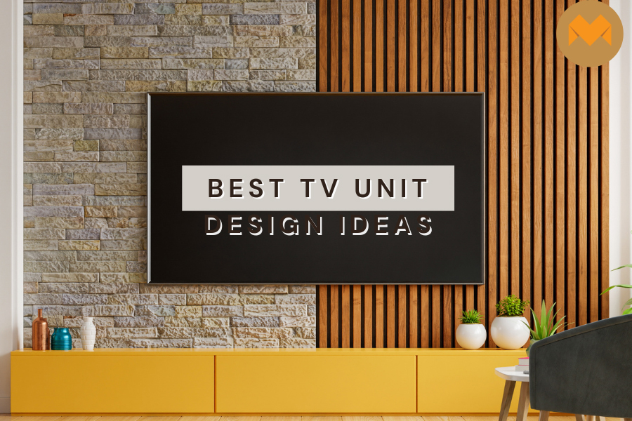 Top 6 TV Unit Design Ideas Bricks, Tiles and Stones