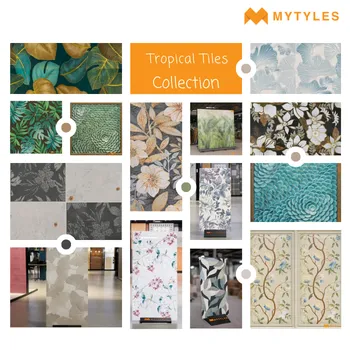 Tropical Tiles for Walls & Floors | Stylish Bathroom Tropical Tiles