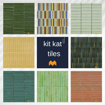 Buy Stylish KitKat Tiles for Bathroom, Kitchen Online at Best Prices