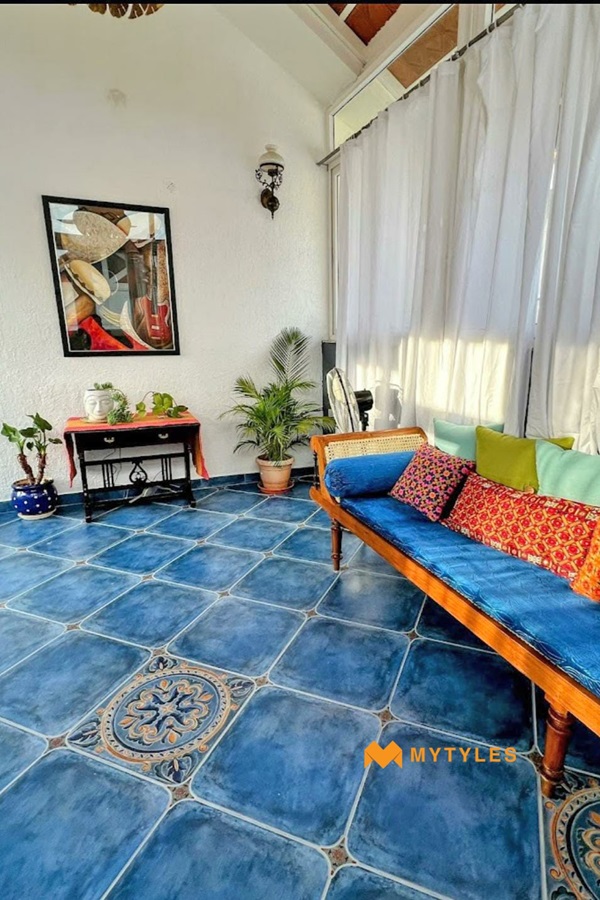 Light Blue Floor Tiles 6 Different Blue Bathroom Tiles Ideas For