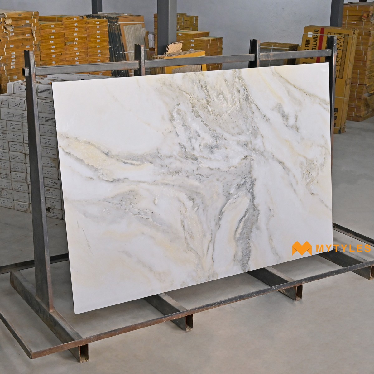 4x6 Feet Marble Design Slab Tile Matt Finish | code22720