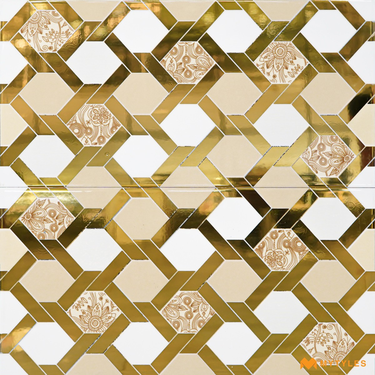 Buy 1x2 Feet Ceramic Highlighter Wall Tile Code36201 Online | MyTyles