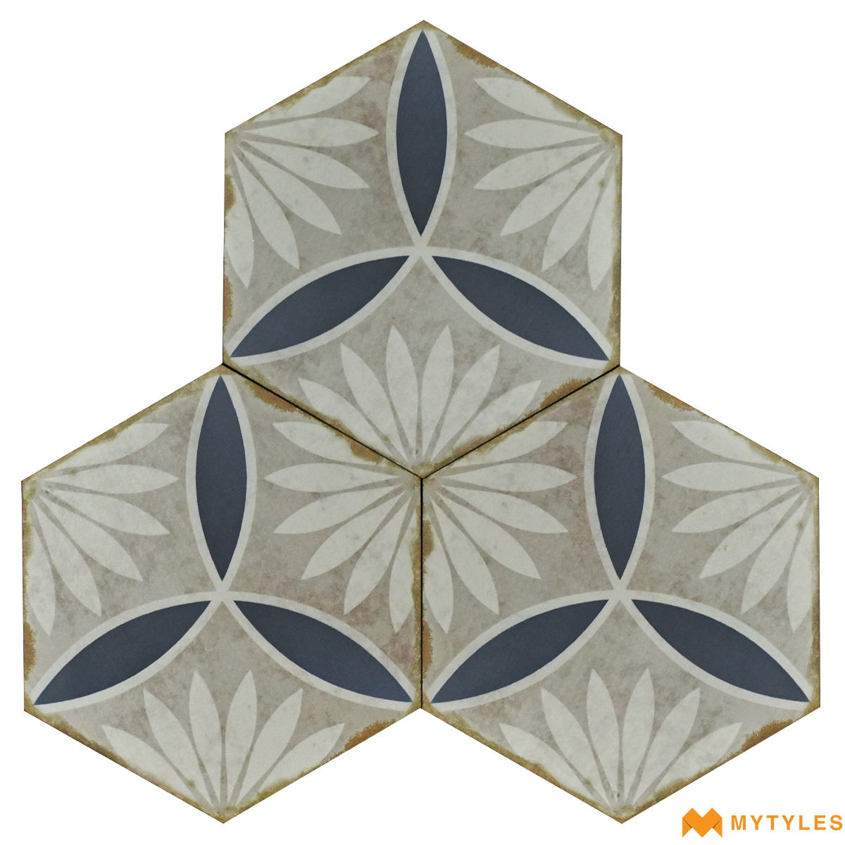 Buy 6x7 in Hexagonal Wall Tile Online