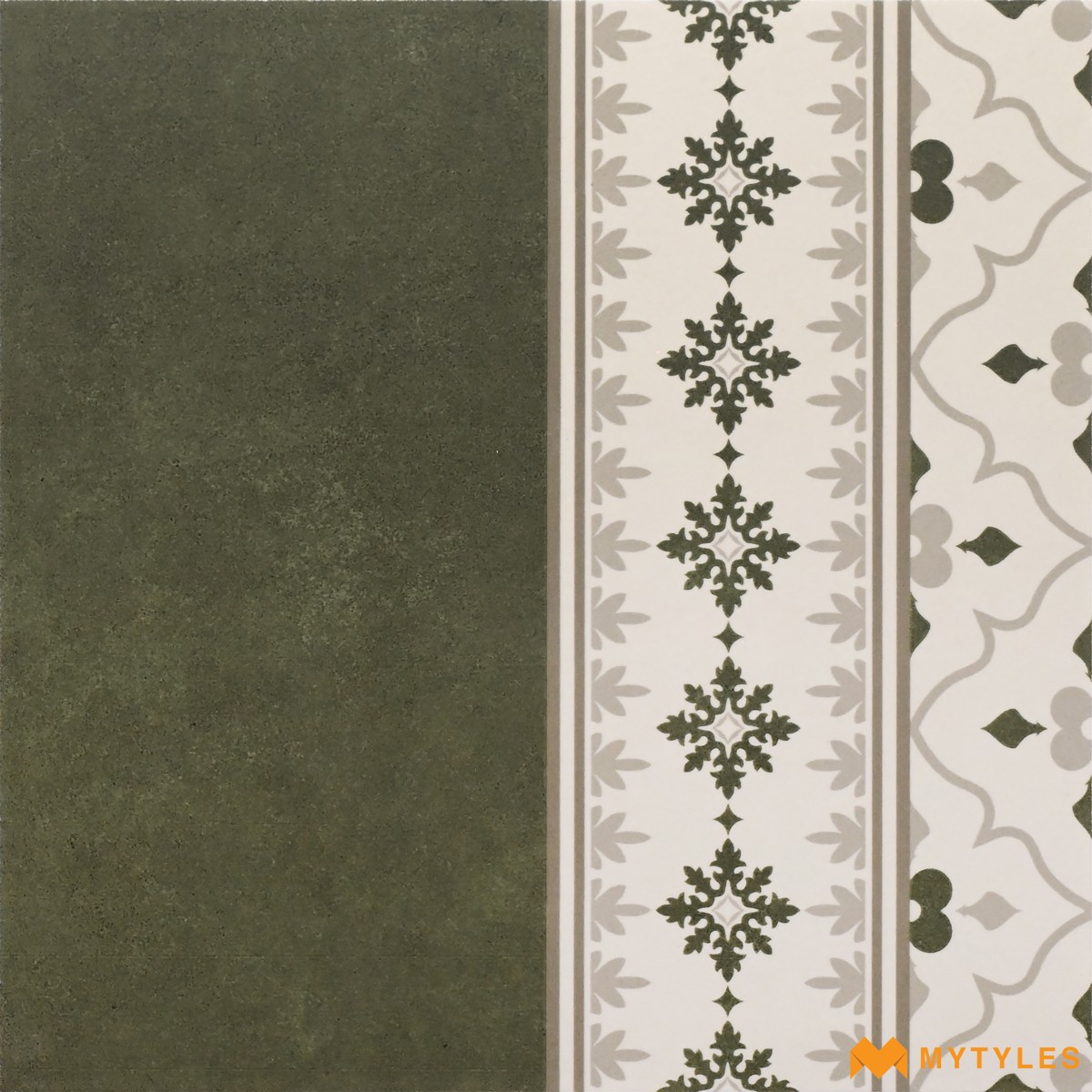 Buy 12x12in Ceramic Carpet Design Tile Code36085B Online | MyTyles