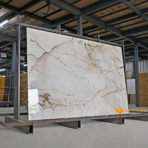 4x6 Feet Marble Design Slab Tile Glossy Finish | code22725