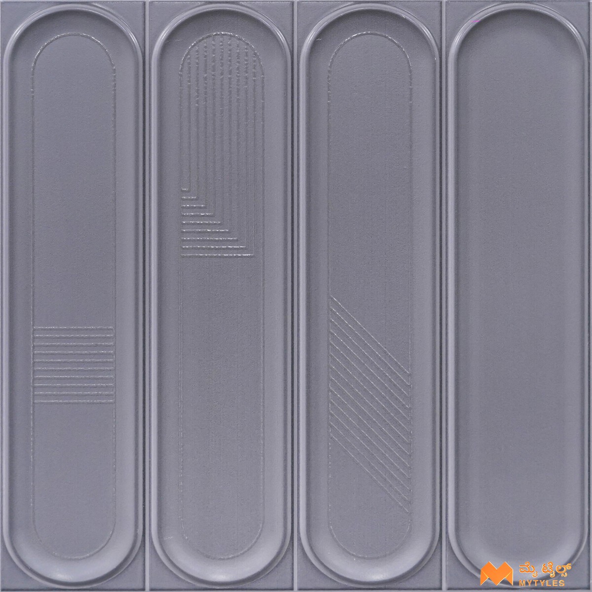 Buy 1x1 Feet Ceramic Geometric Tile Code37376 Online | Mytyles