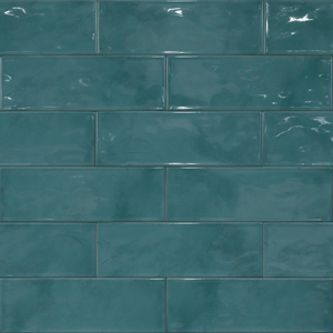 Buy 4 x 12 inch ceramic Subway Tile code17943 | teal
