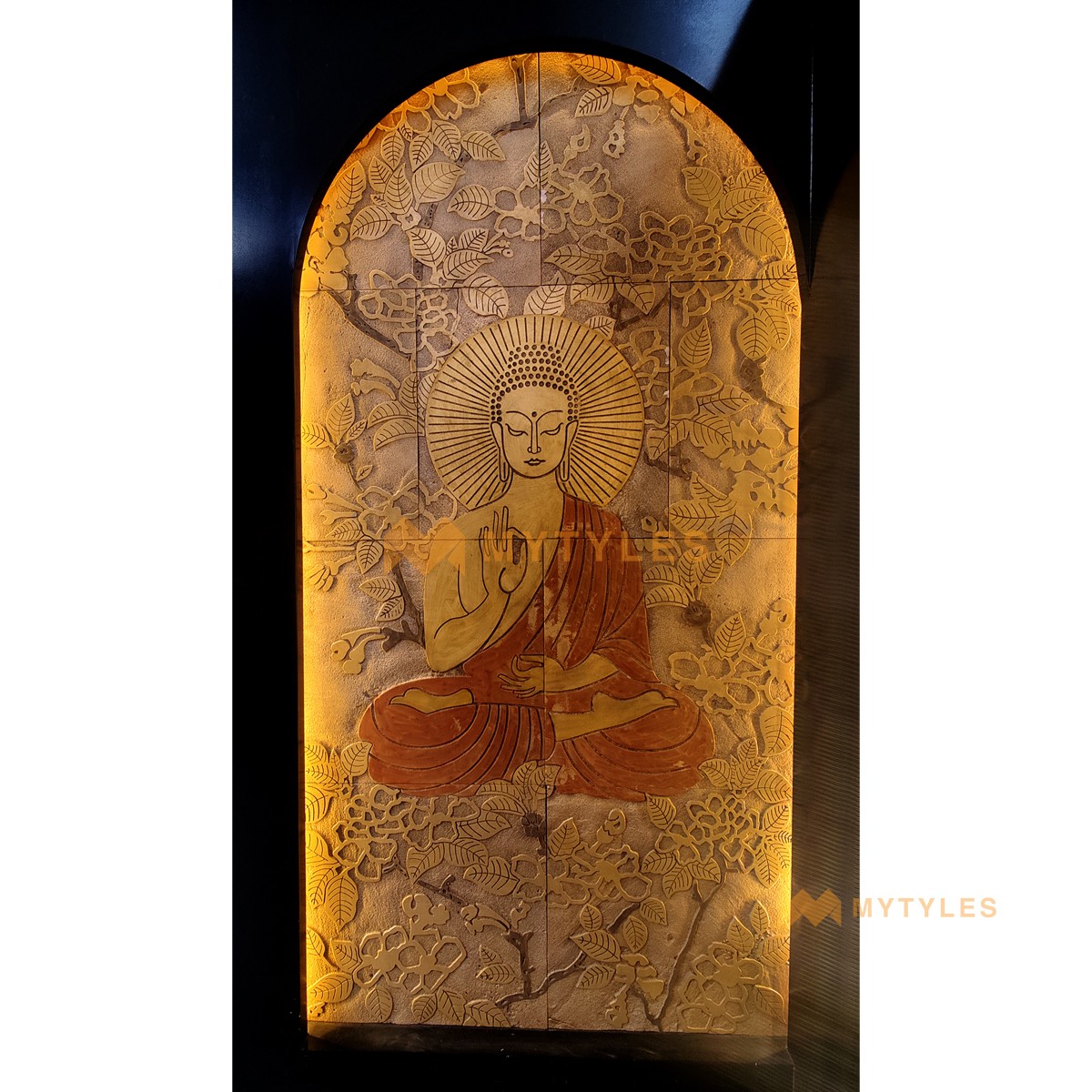Buy 4x8 Ft Buddha Wall Cladding Code31927 Online| Mytyles