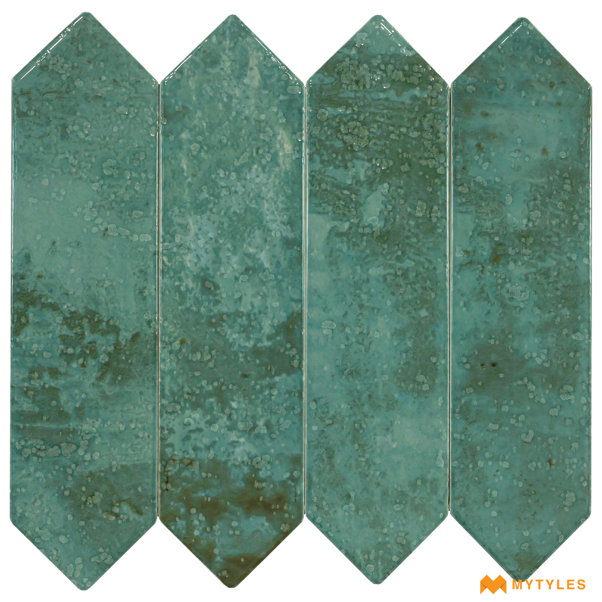 Buy 3x12 in Blue Picket Subway Wall Tile code24988 Online
