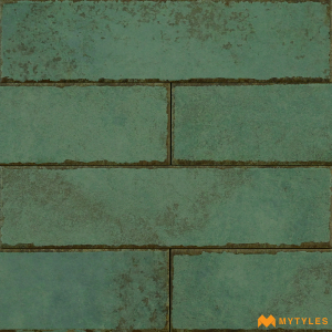 Buy 3x12 in Imported Green Subway Wall Tile Code25516 Online