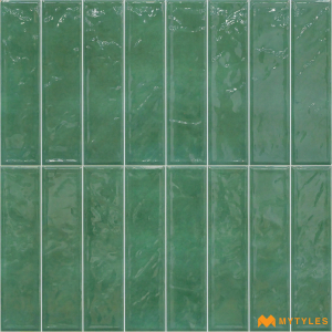 Buy 12x24 in Green Geometric Wall Tile code26486 Online