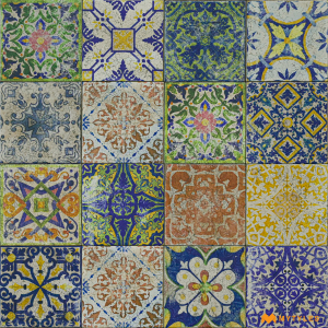Buy 6x6 In Moroccan Wall & Floor Tile code24417 Online
