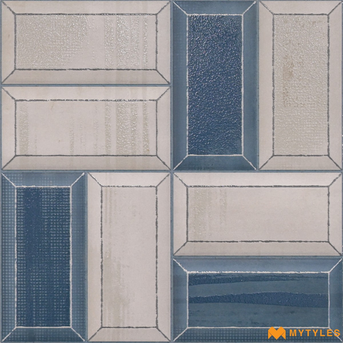 Buy 12x12 in Blue Textured Tile code26714 Online