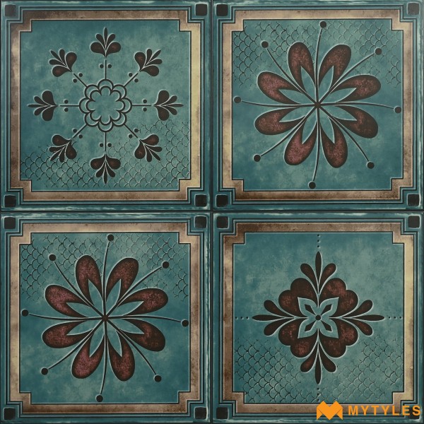 Buy 1x1 Feet Moroccan Wall Floor Tile Online