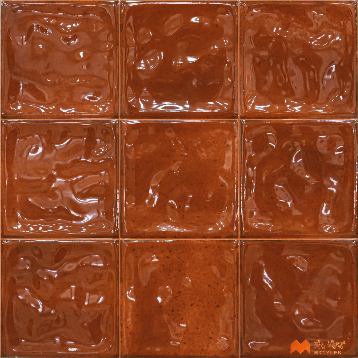 Buy 1x1 Feet Ceramic Geometric Tile Code37352 Online | Mytyles