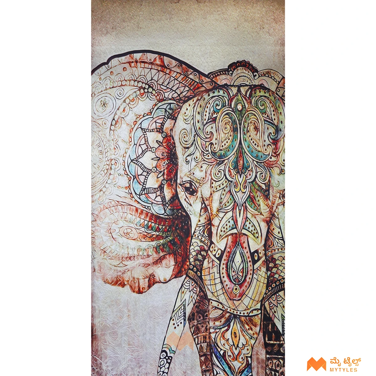 Buy 4x6 feet Vitrified Poster Tile Code37902 Online | Mytyles