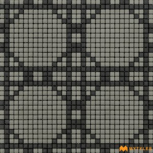 1x1 Mosaic Wall Tile Matte Finish - Imported Elegance & Texture