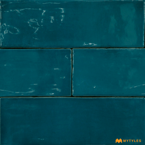 Buy 3 x 8 inch ceramic Subway Tile code23683 | teal