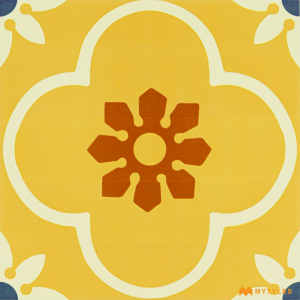 Buy 12x12 in Yellow Moroccan Tile code27405 Online