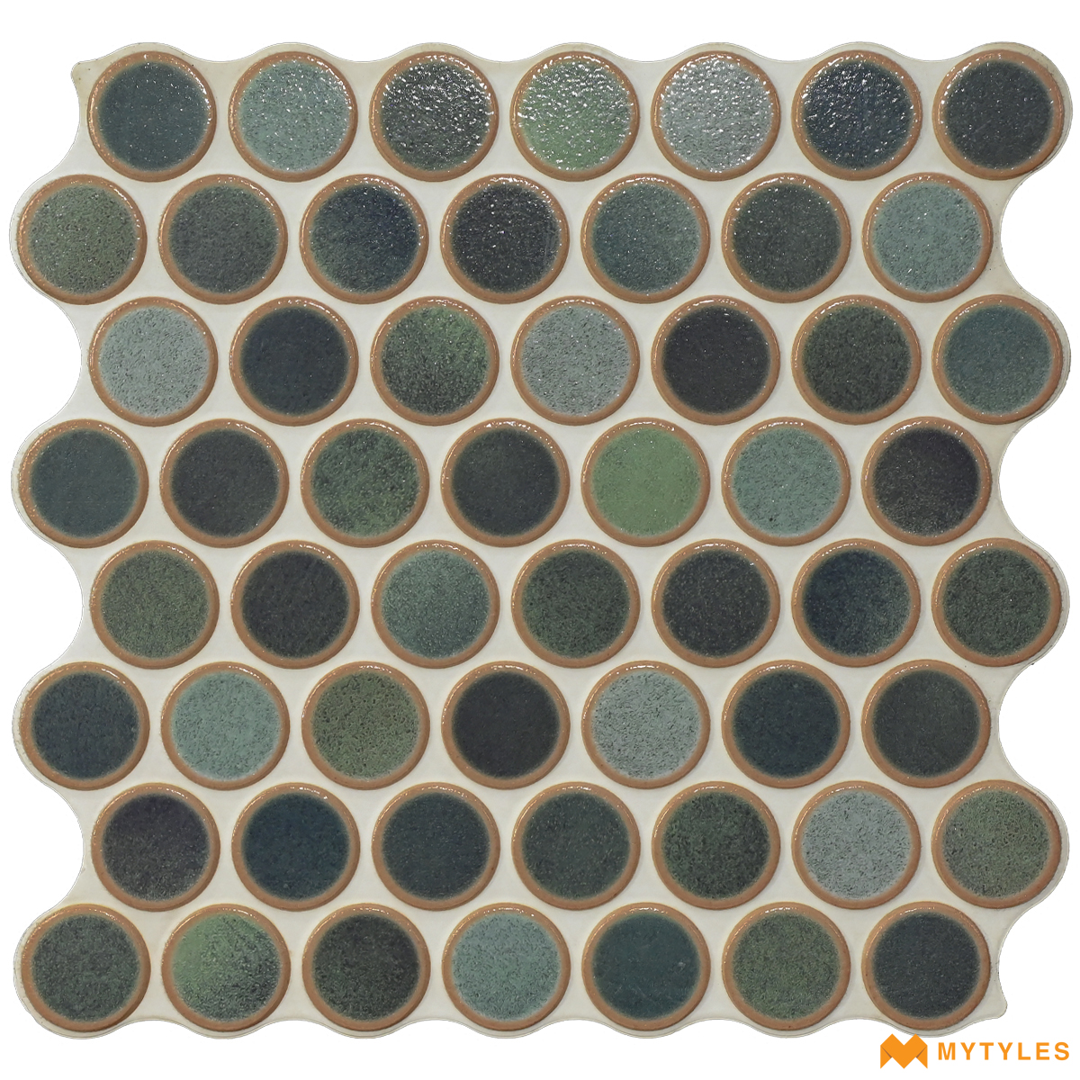 Buy 12 x 12 inch ceramic Imported Tile code18013 | teal