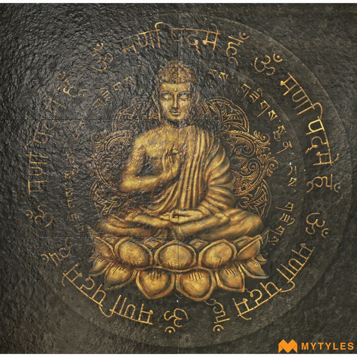 Buy 3x3 Feet Poster Tiles code18328 Online