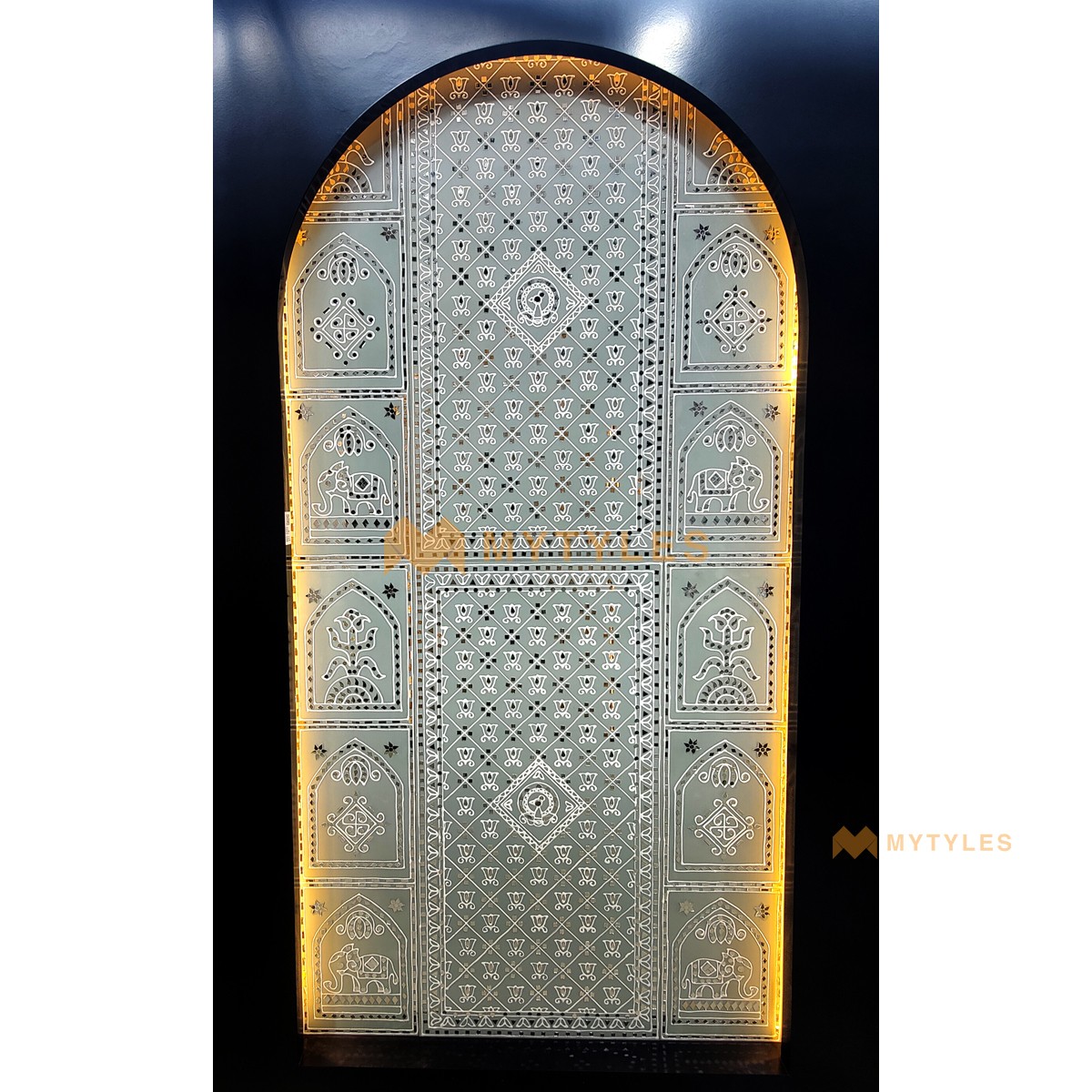 Buy 4x8 Ft Vitrified Poster Wall Tile Code31933 Online| Mytyles